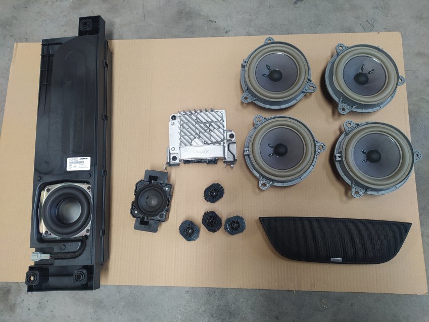 SISTEMA SONIDO BOSE RENAULT MEGANE 4 RS 2018 Amplificador
